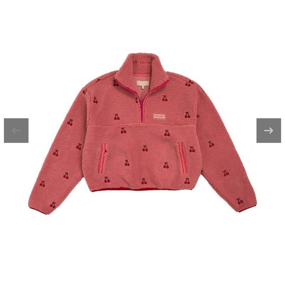 Simply Southern | Jackets & Coats | Simply Southern Cherry Pink Fleece ...